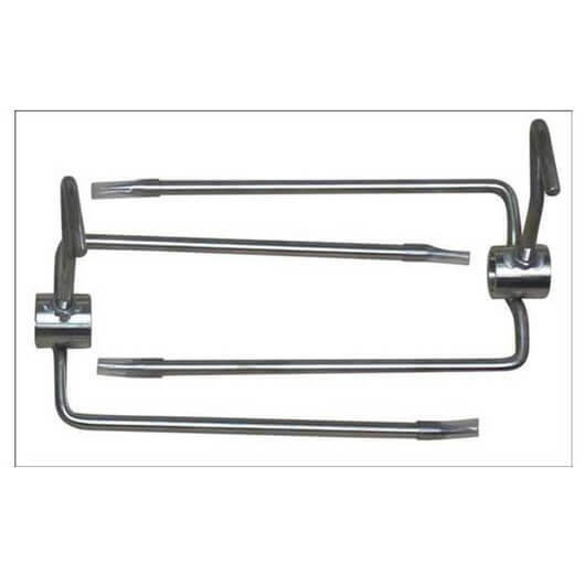 DIY BBQ Spit Rotisserie Set -The Heavy Duty Works with 30/60/100KG ...