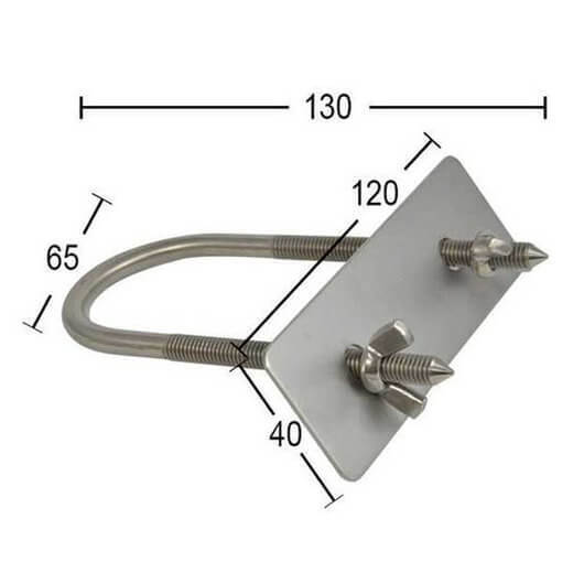 DIY BBQ Spit Rotisserie Set -The Heavy Duty Works with 30/60/100KG ...