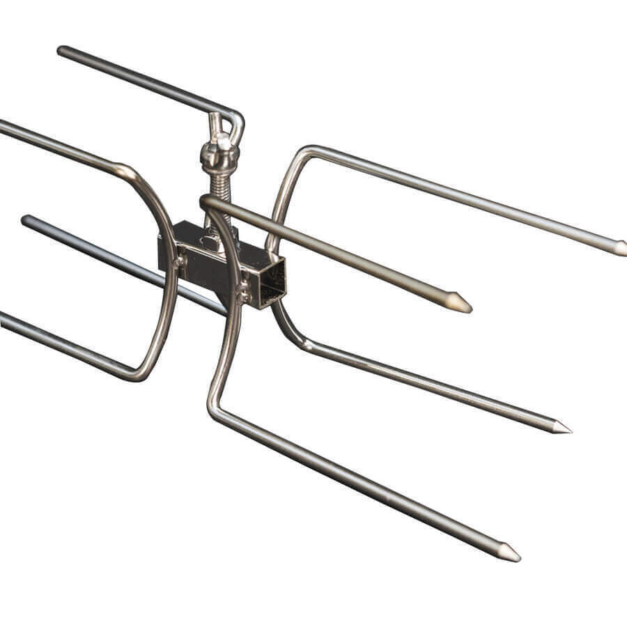 Double Ended Rotisserie Fork/Prong - 10mm Square - Flaming Coals ...