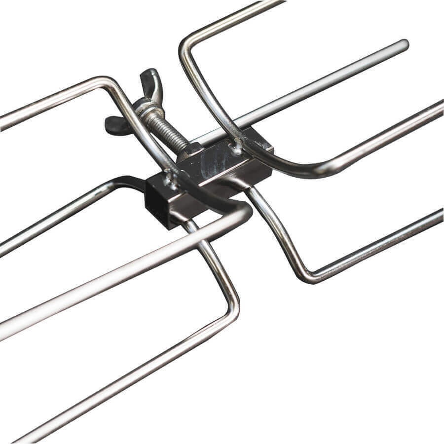Double Ended Rotisserie Fork/Prong - 10mm Square - Flaming Coals ...