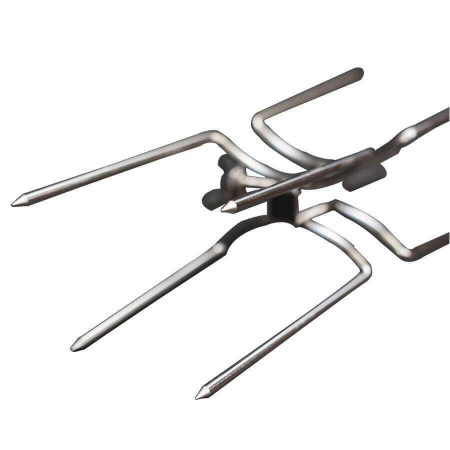 Double Ended Rotisserie Fork/Prong - 10mm Square - Flaming Coals ...
