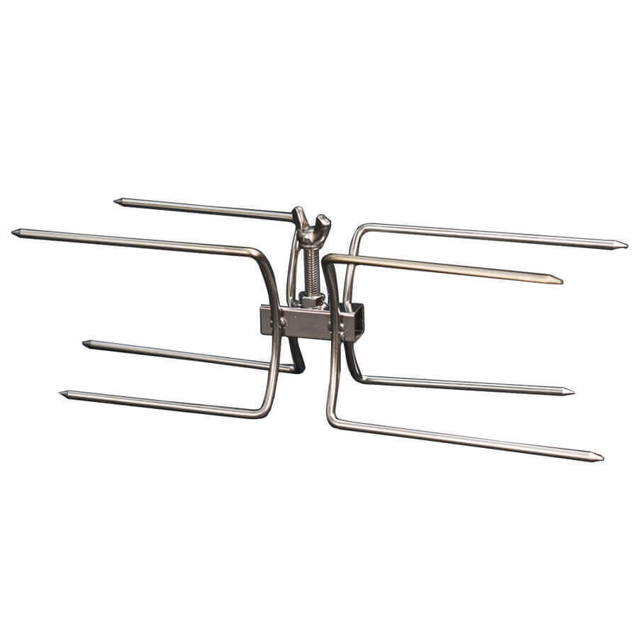 Double Ended Rotisserie Fork/Prong - 10mm Square - Flaming Coals ...