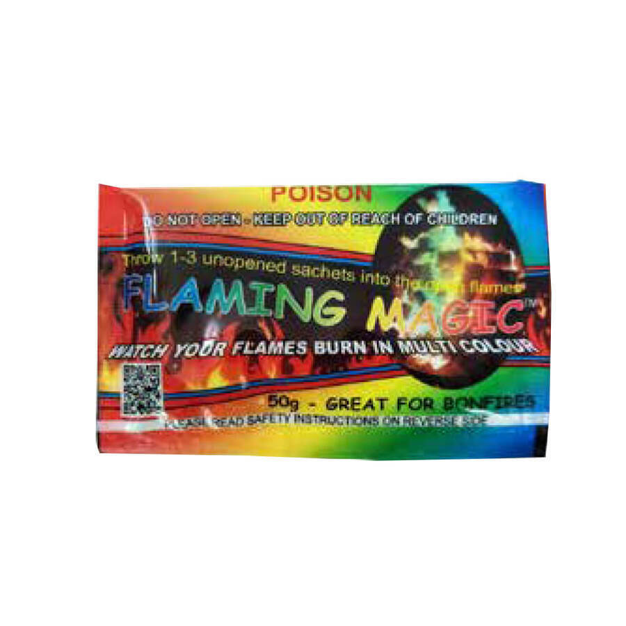 Flaming Magic Pack 50g pack bu Fireup - Portable Spits Australia