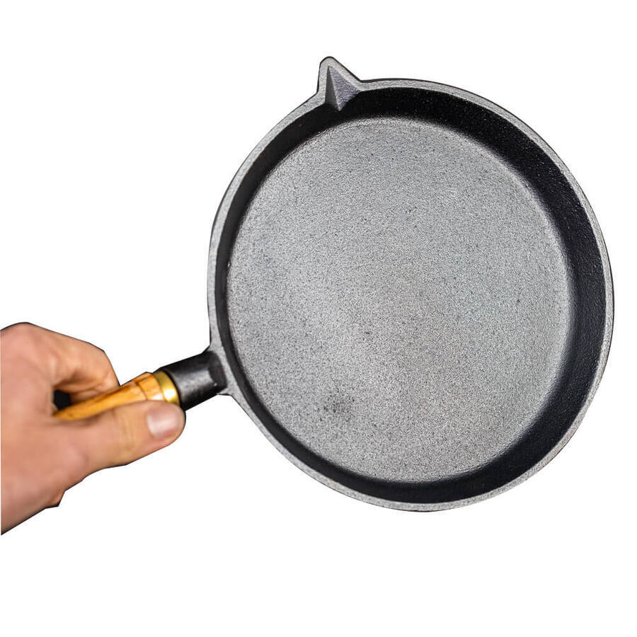 Heavy Duty Fry Pan 300mm Round | Supex - Portable Spits Australia