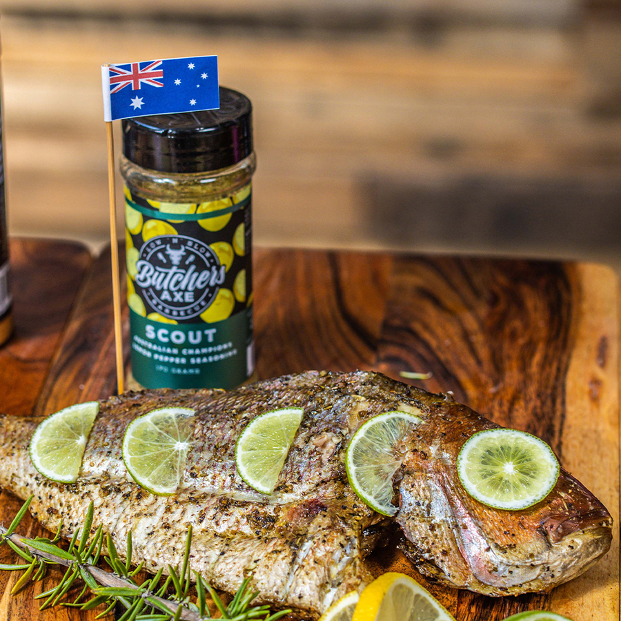 Scout- Lemon Pepper Seasoning by Butchers Axe BBQ - Portable Spits ...