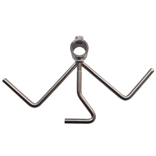 Spit Roast Leg Bracket- Stainless Steel - 22mm round x 2 - Portable ...
