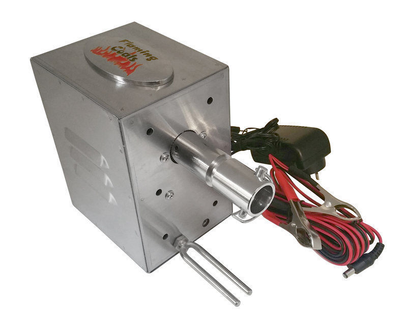 Stainless Steel Rotisserie Motor 12/240v - 20kg Rated - Portable Spits ...