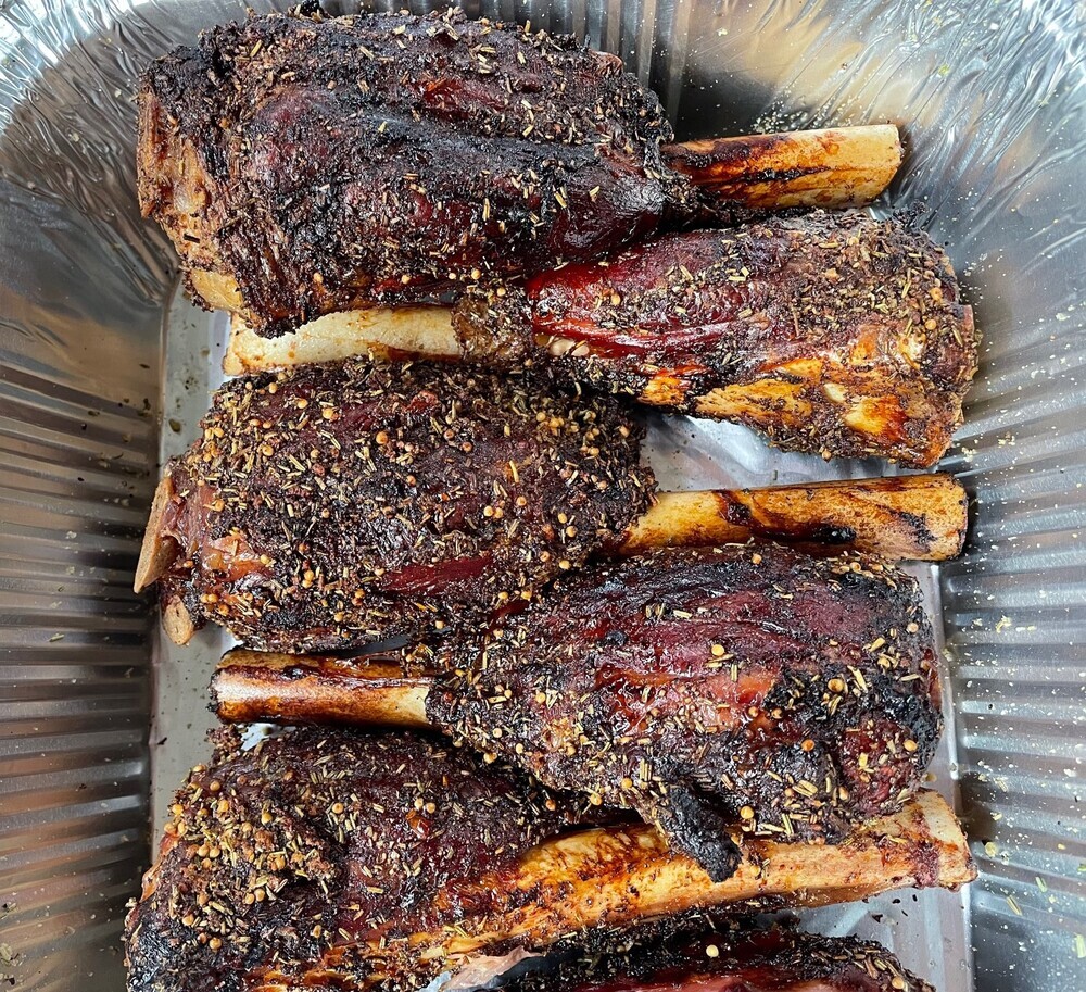 Traditional Greek Lamb Rub by Flaming Coals - Portable Spits Australia